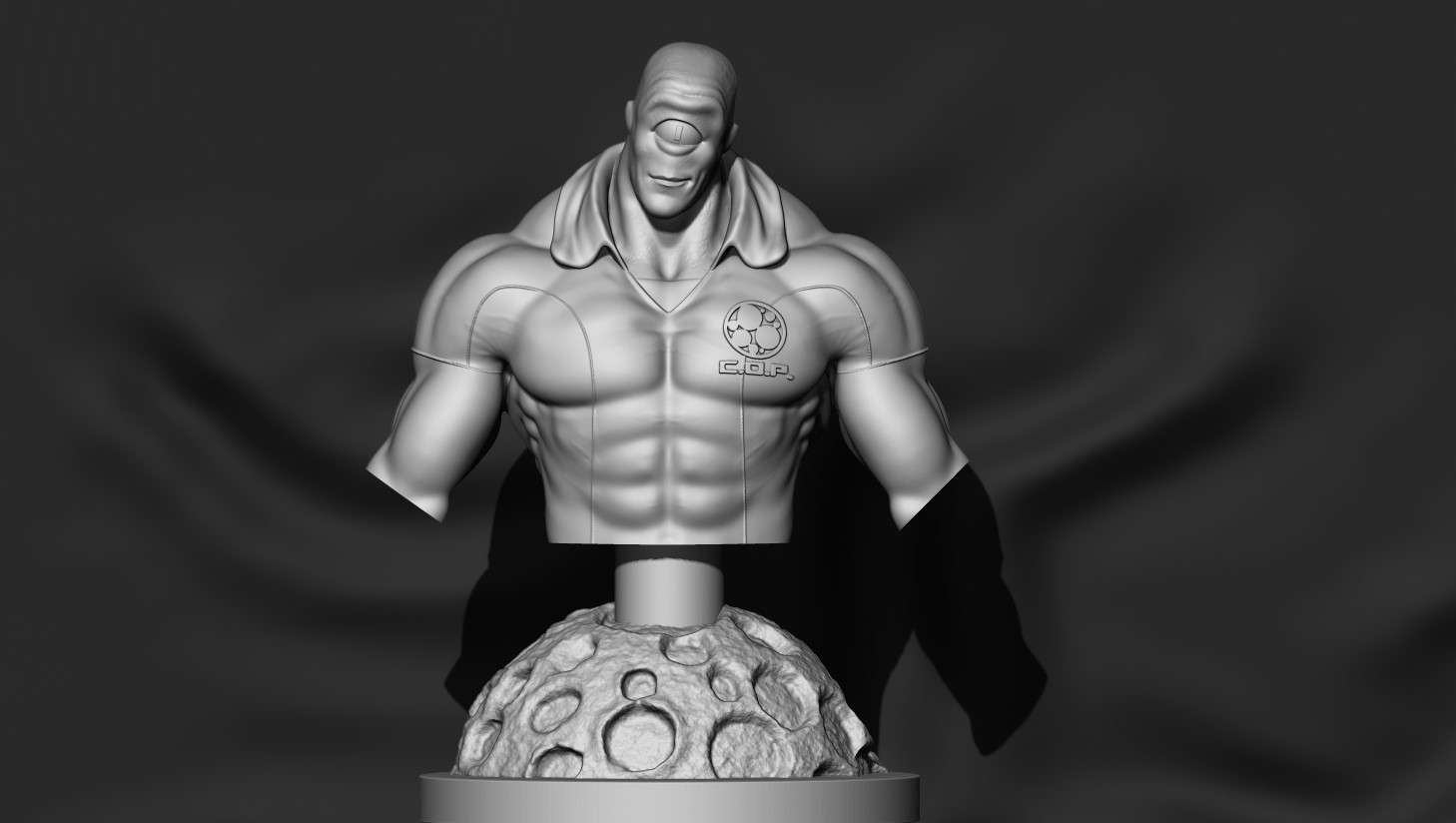 STL file Allen The alien Bust Invincible series・3D printable model to ...