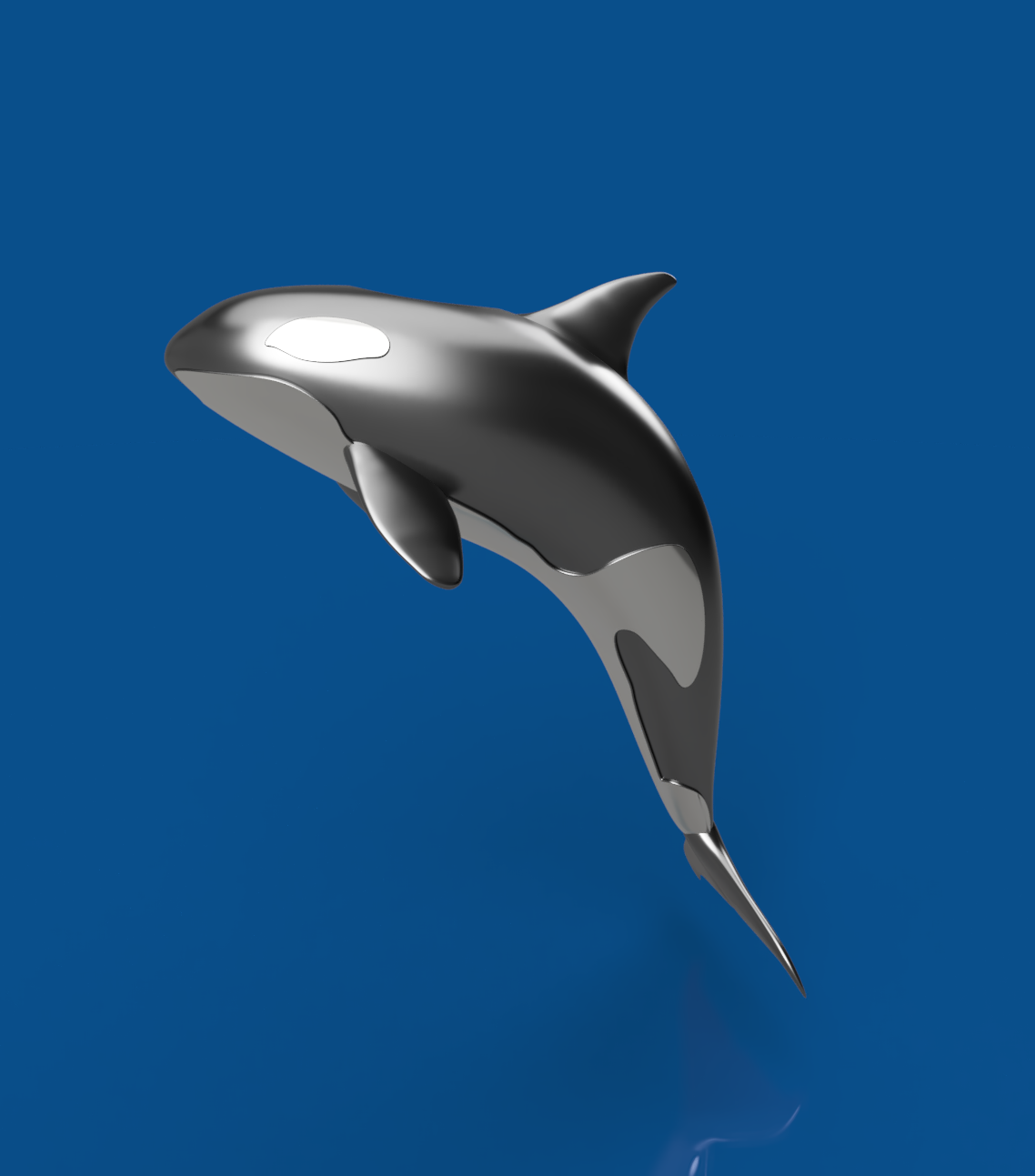 STL file Orca sculpture by Jules4Design・Model to download and 3D print ...