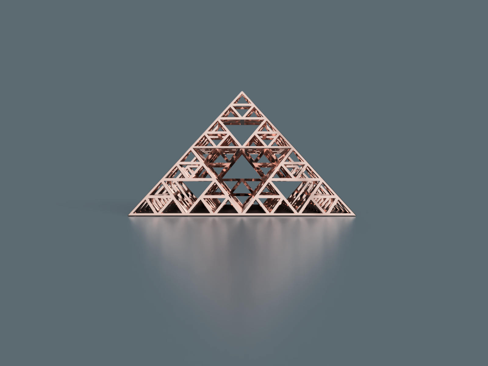 STL file jules4design fractal pyramid Egypt Cheops・3D printer model to ...