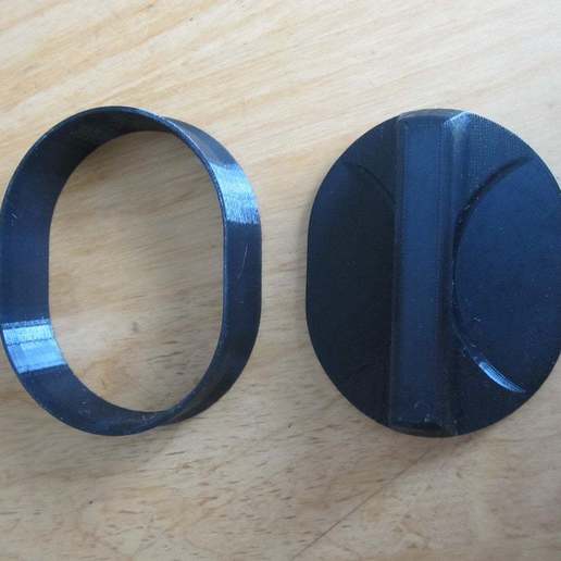 Download free STL file Burger patty press / mold / shaper • 3D printer ...