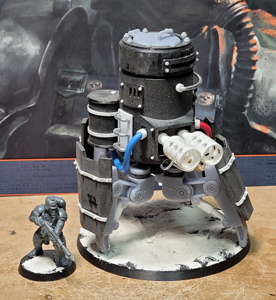 Free STL file Walker Flamer Tank 🪖・Model to download and 3D print・Cults