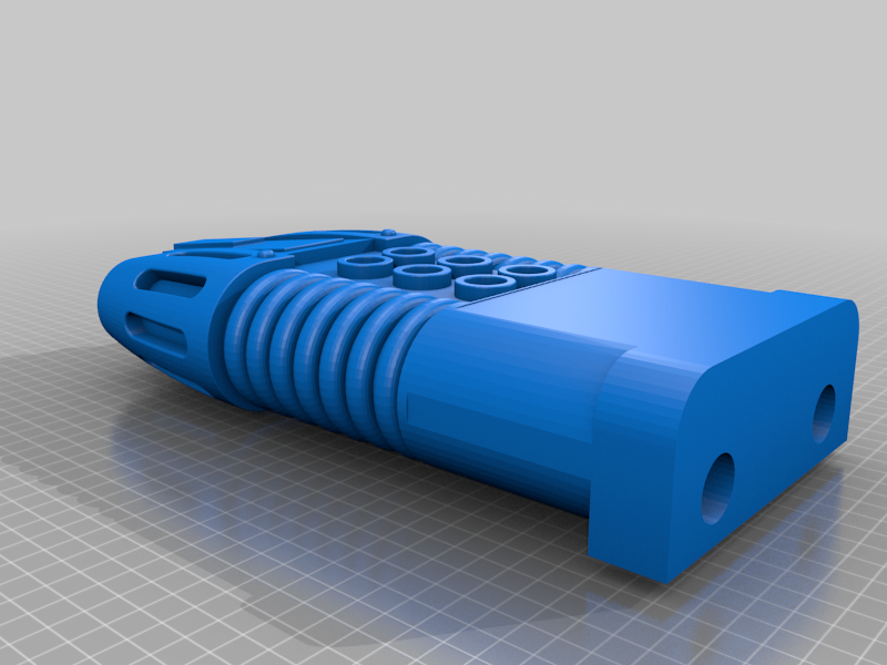 Free 3D file Plasma Cannon for Oldhammer Predator - Rhino Restoration ...