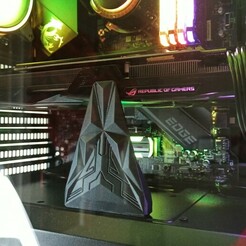 3D printed GPU Holder (Graphics Card Support) • made with Creality CP ...