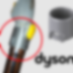 Download free STL file Dyson ® DC05 Absolute Tube Connector • Object to ...