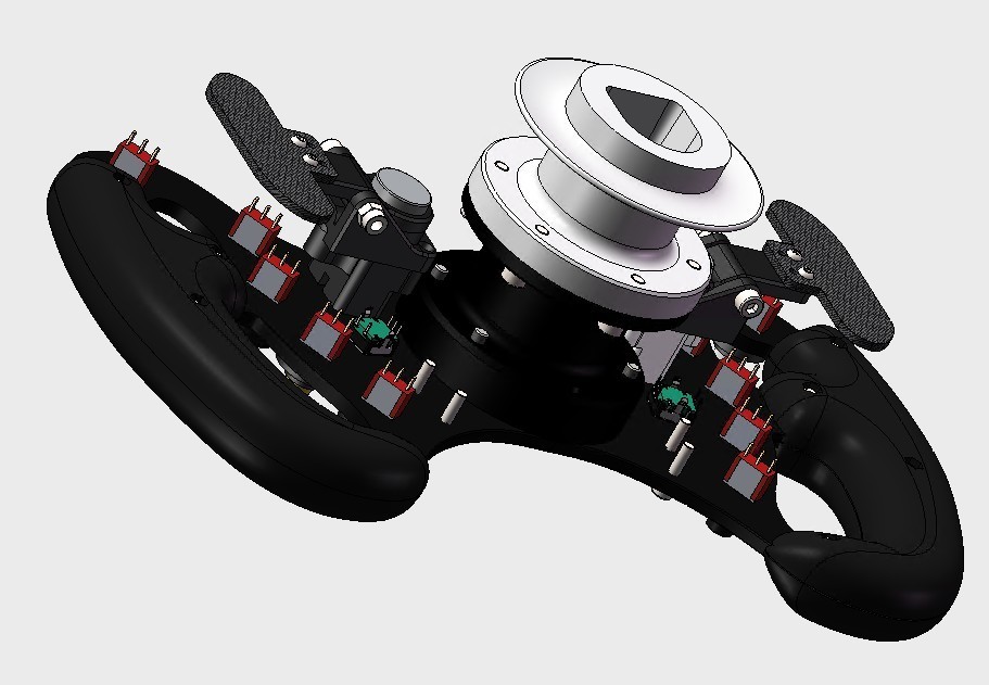 3D file AMG GT3 steering wheel 3d print・3D printable model to download ...