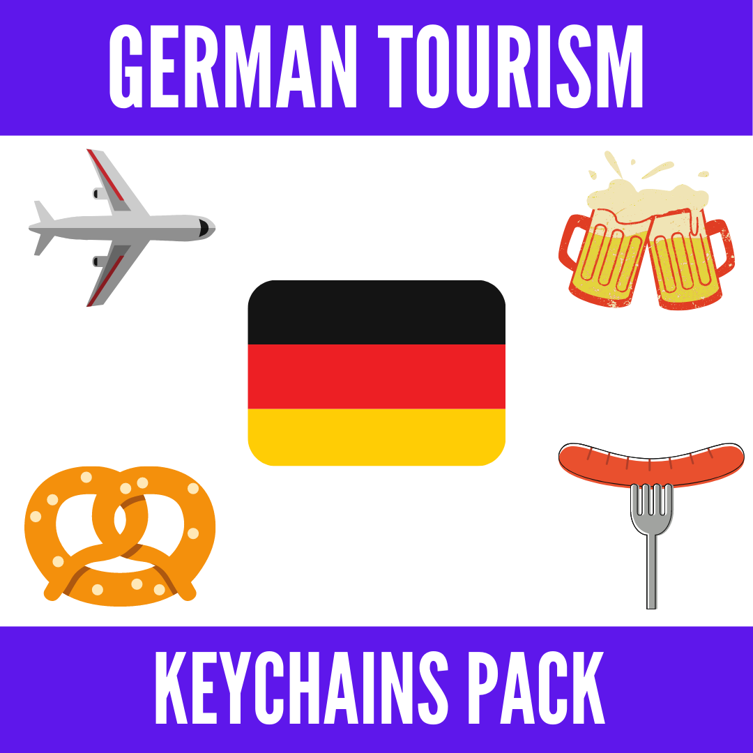 3D file German tourism - Keyrings pack 🇩🇪・Design to download and 3D ...