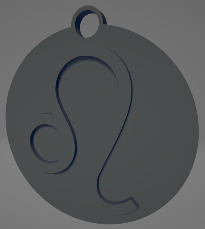 STL file Leo keychain - Leo Keychain・3D printable model to download・Cults