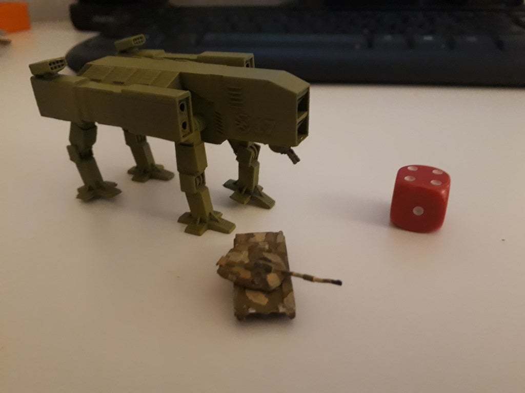 Free STL file 6mm GDI Mammoth MkII Heavy Walker 🦣・3D print model to ...