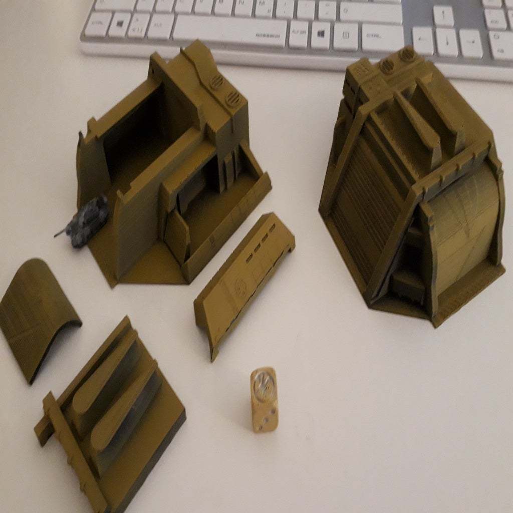 Fichier STL gratuit GDI TW2 Warfactory 👽・Design pour impression 3D à ...