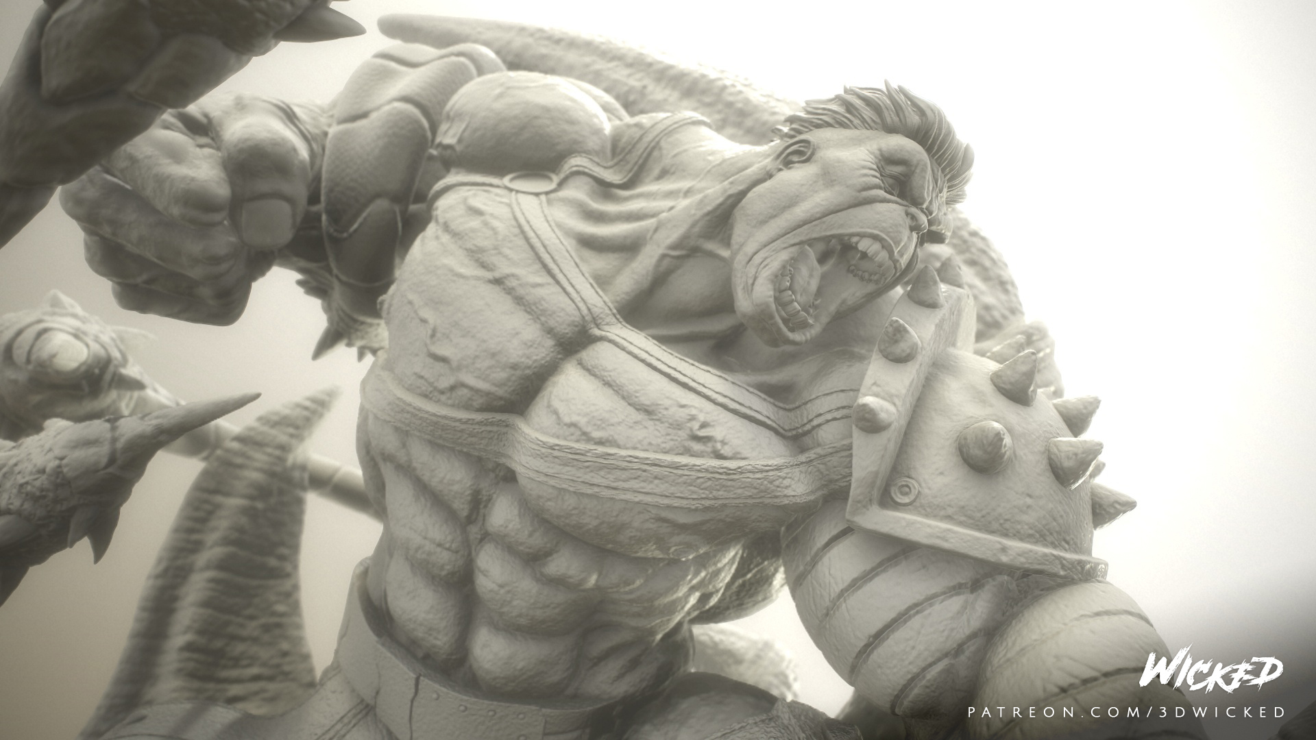 Free STL file Wicked Marvel Hulk 3d Sculpture: Avengers STL ready for ...