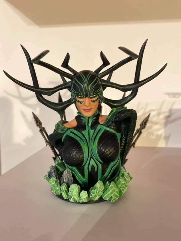 Archivo 3D gratis BUSTO DE WICKED MARVEL HELA: PROBADO Y LISTO PARA IMPRESIÓN 3D・Plan de ...