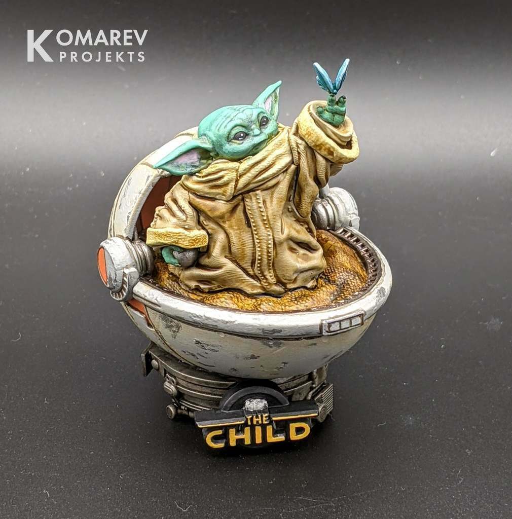 Free 3D file WICKED STAR WARS GROGU BUST: TESTED AND READY FOR 3D ...