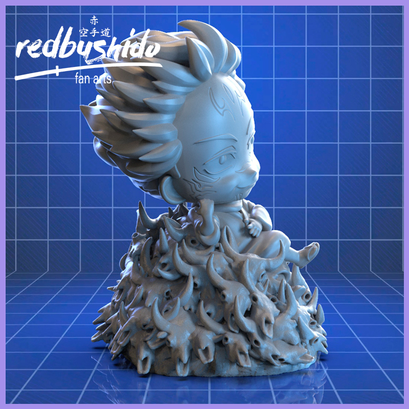 Archivo STL Sukuna Ryomen Nendoroid Style Fan Art from Jujutsu Kaisen ...