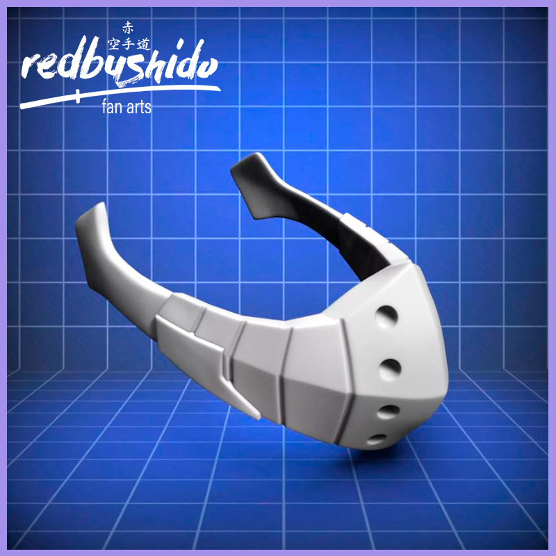 STL file Midoriya Izuku Deku Mask FanArt from Boku no Hero Academia ...