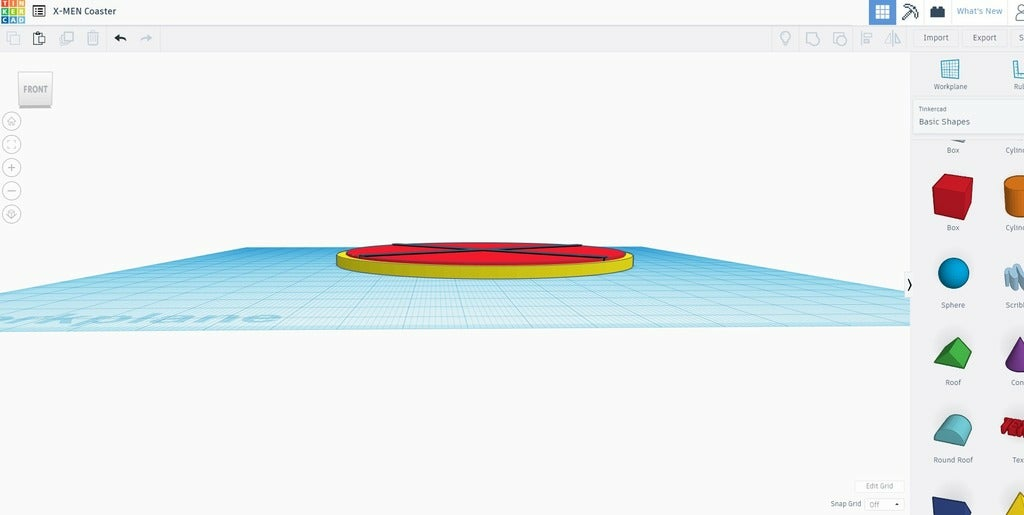 Free STL file X-MEN coaster・3D print design to download・Cults