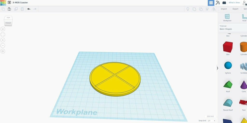 Free STL file X-MEN coaster・3D print design to download・Cults
