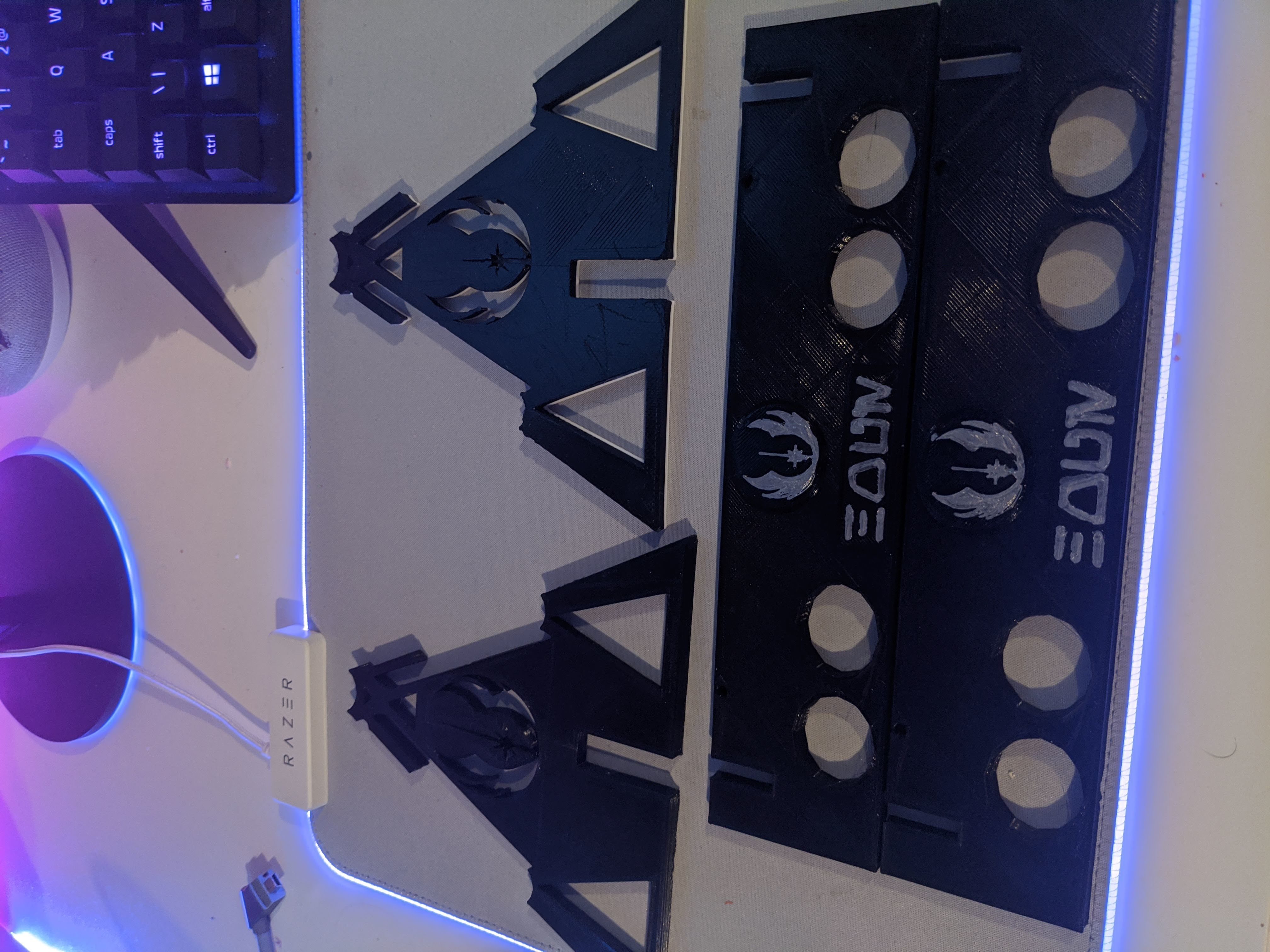 Free STL file star wars rebel alliance lightsaber stand・3D printing ...