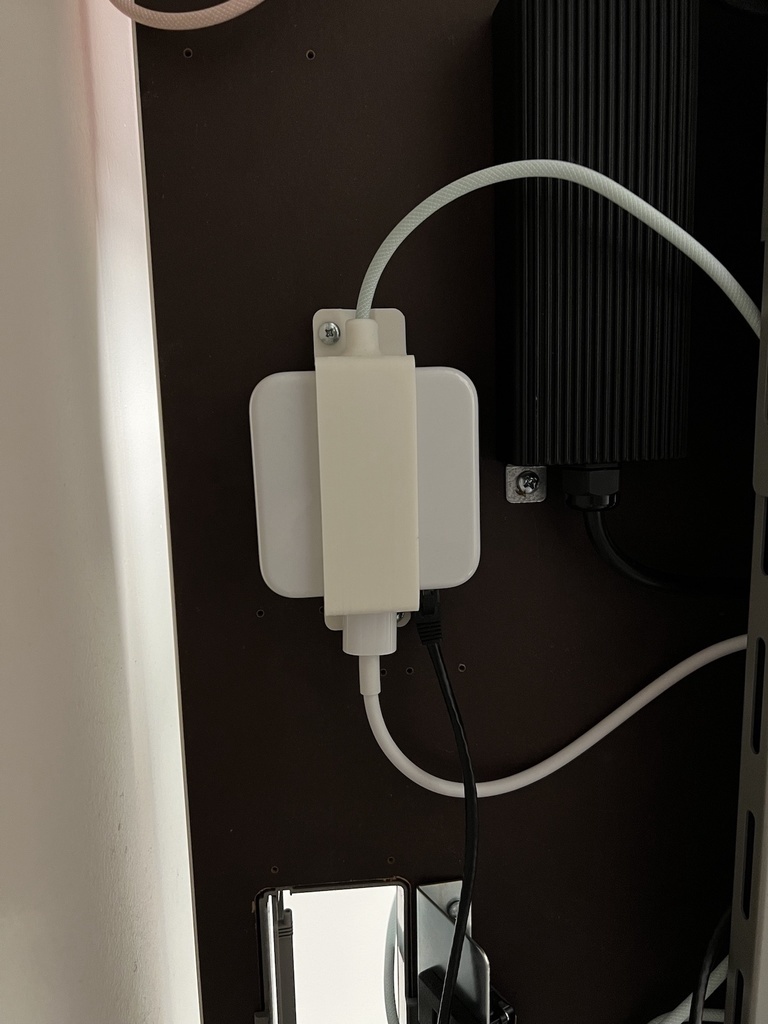 Free STL file Under desk mount for M1 iMac power brick・3D printer model ...