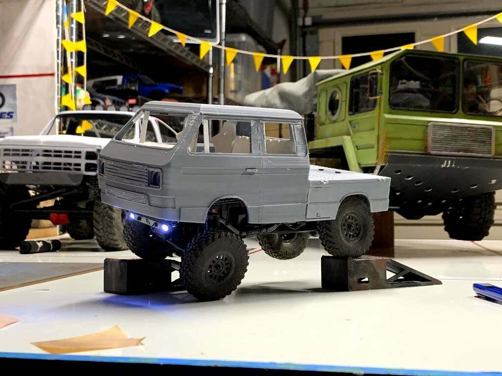 Free STL file VW Vanagon Doka 1:24 Scale 🎛️・Model to download and 3D ...