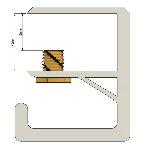 Free STL file Cable Hook for Desk 🔌・Template to download and 3D print・Cults