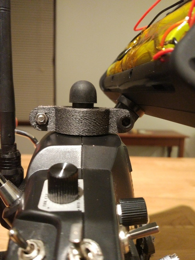 Free 3D file FS-TH9X FPV DISPLAY MOUNT・3D printer design to download・Cults