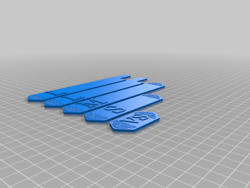 Free 3D file Saga Measuring Stick set 🎲・3D printer design to download・Cults