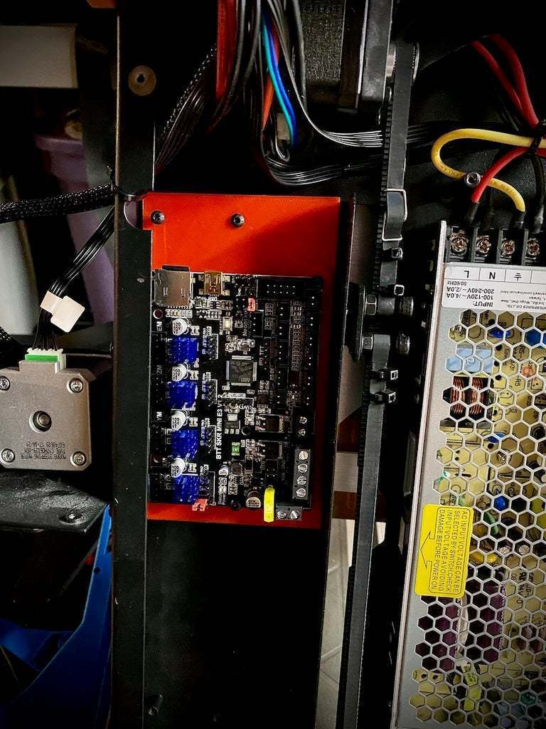 Archivo STL gratis Soporte SKR Mini E3 para el duplicador Wanhao i3 ...