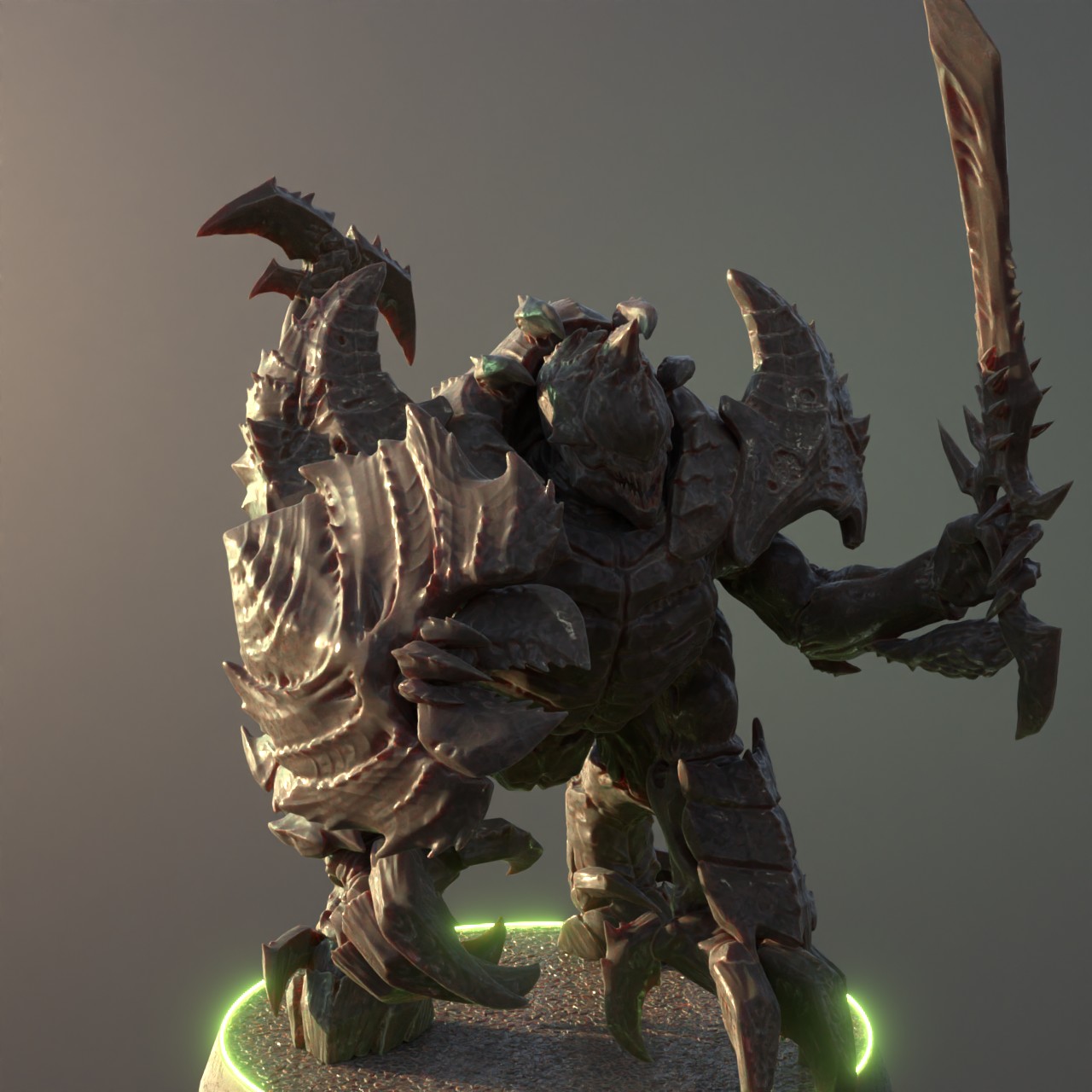 Free 3D file Space Bugs of Death Terrornid Guard 🛰・3D printing template ...