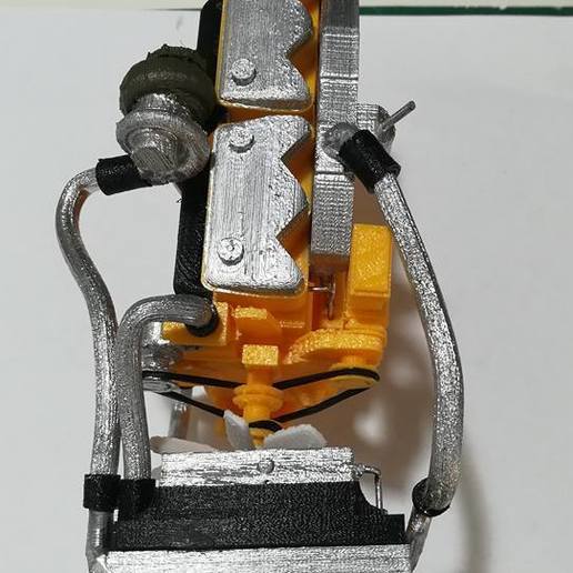 Download STL file CAT 3406C - Caterpillar Diesel Motor 1/14 Tamiya • 3D ...