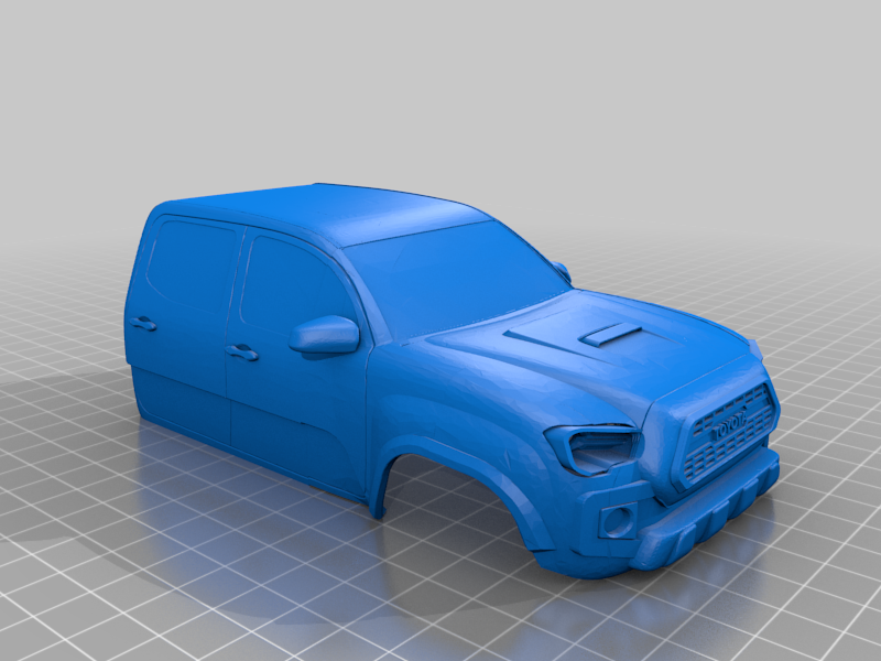 Free 3D file SCX24 Tacoma Body 🚁・3D printable design to download・Cults