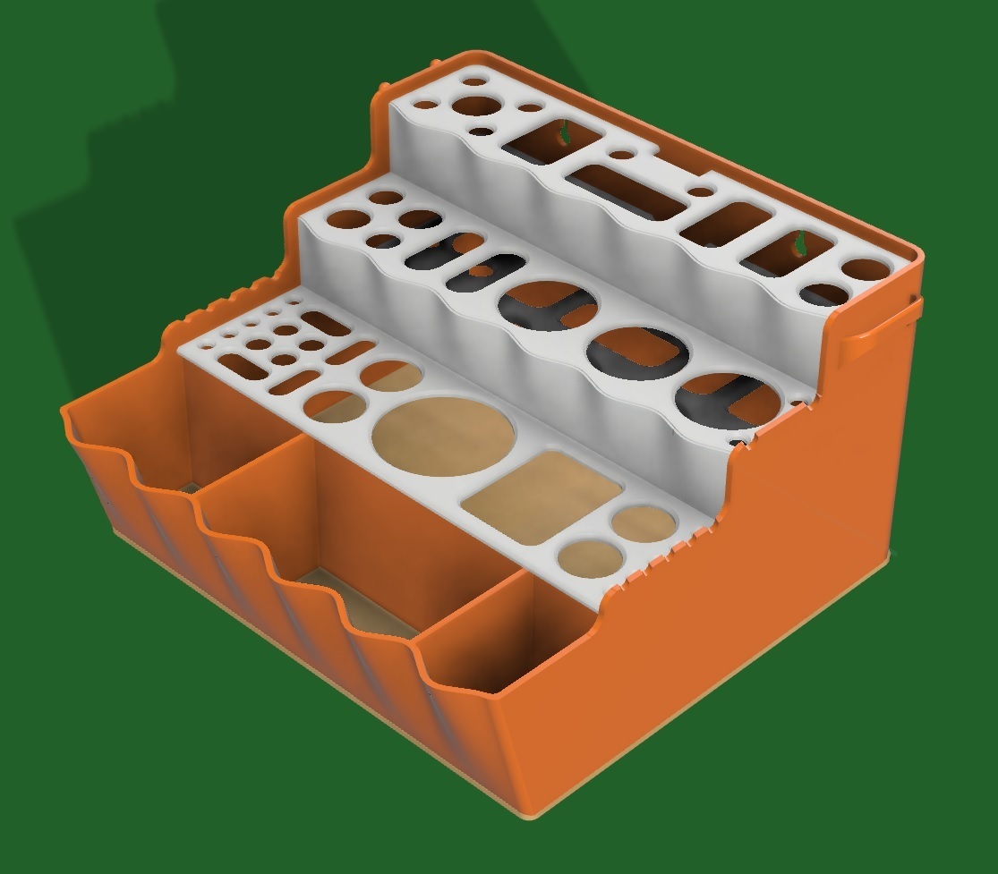 Free STL file Improved tool holder 🧰・Template to download and 3D print ...