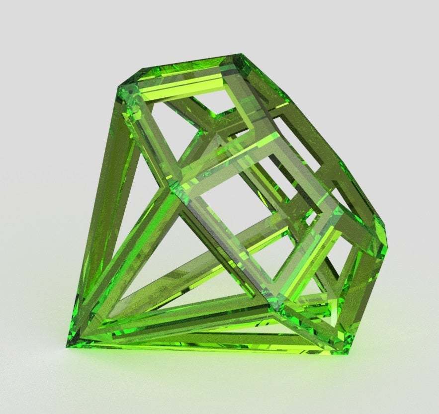3d Diamond Shape