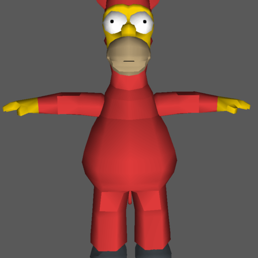 Download free OBJ file Homer Evil • Object to 3D print ・ Cults