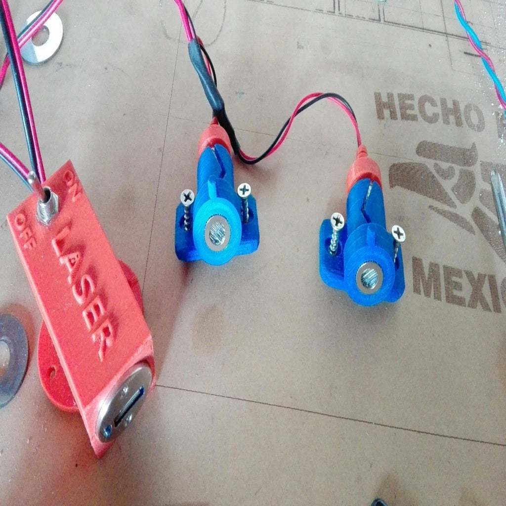 Download free STL file CNC Laser Alignment System • 3D printable model ...