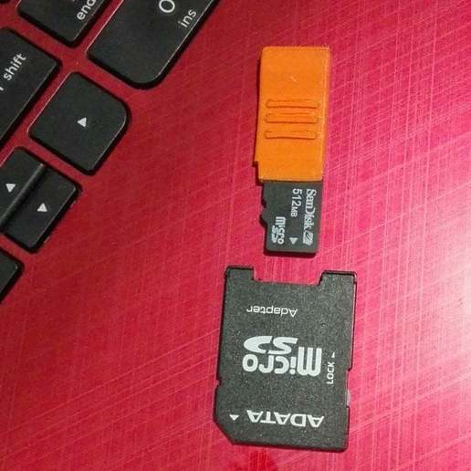 Download free STL file Micro SD Card Puller • Object to 3D print ・ Cults