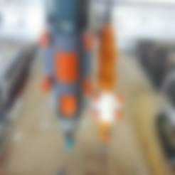 Download free STL file Router/Dremel Base made of PVC saddle clamps ...