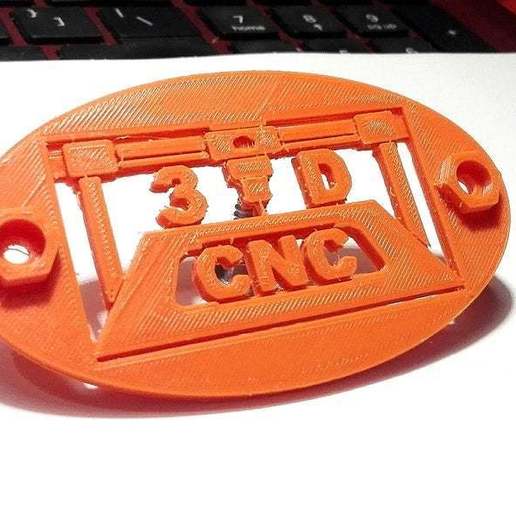 Download free STL file CNC Machine Plaque • 3D print design ・ Cults