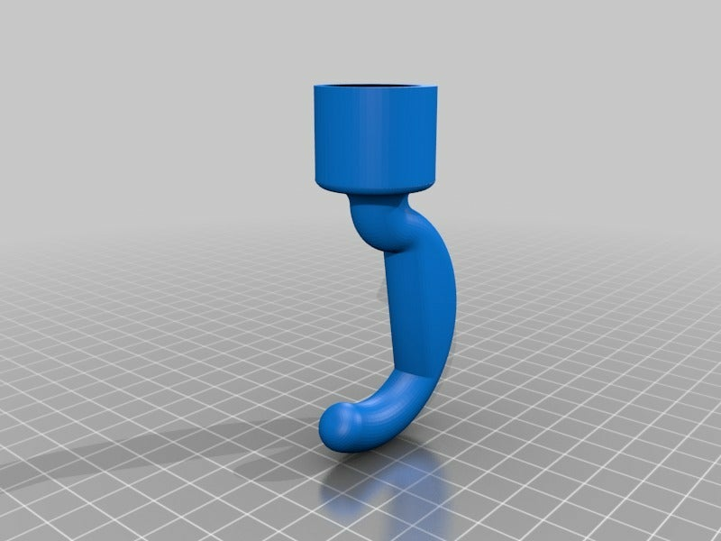STL file Screw on broom handle 🧹・3D print design to download・Cults