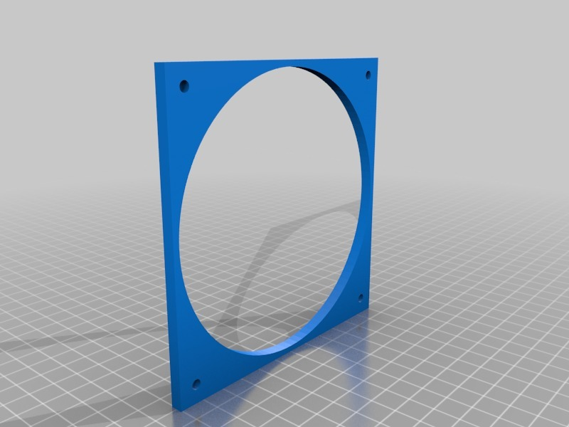 Free 3D file 120mm Case Fan Desk Fan・3D printing design to download・Cults