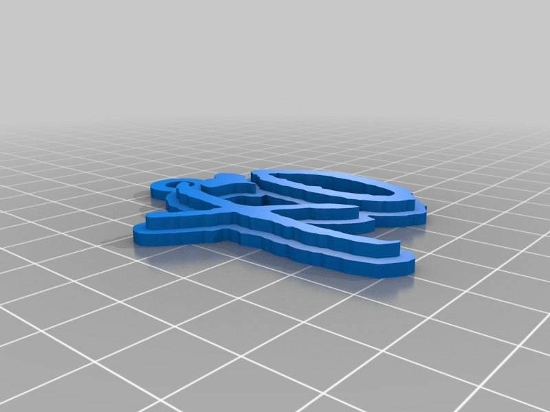 Free STL file The Weeknd XO Keychain Thing・3D printer design to ...