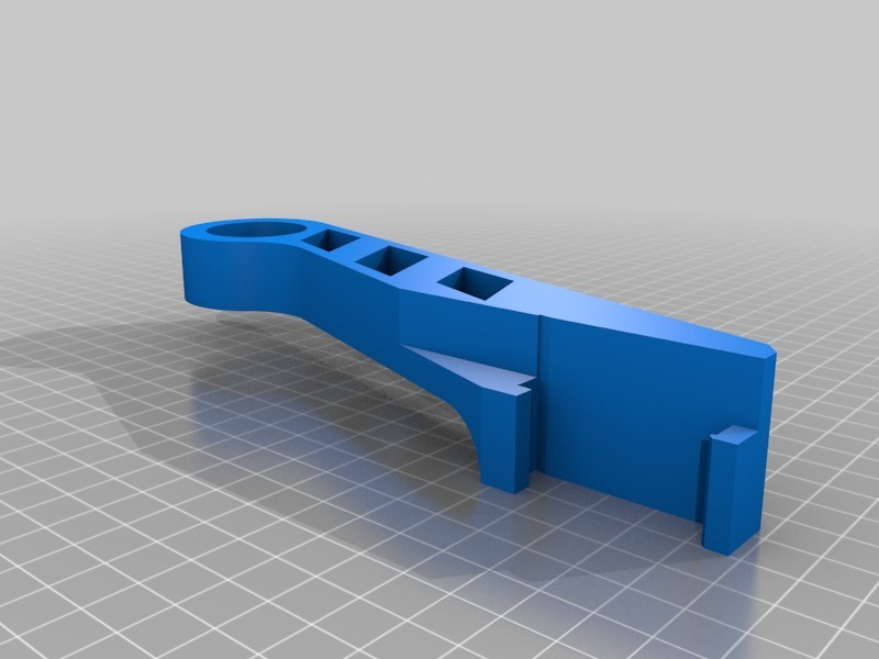 Free STL file Prusa i3 MK3 Filament Holder arm・3D printing template to ...