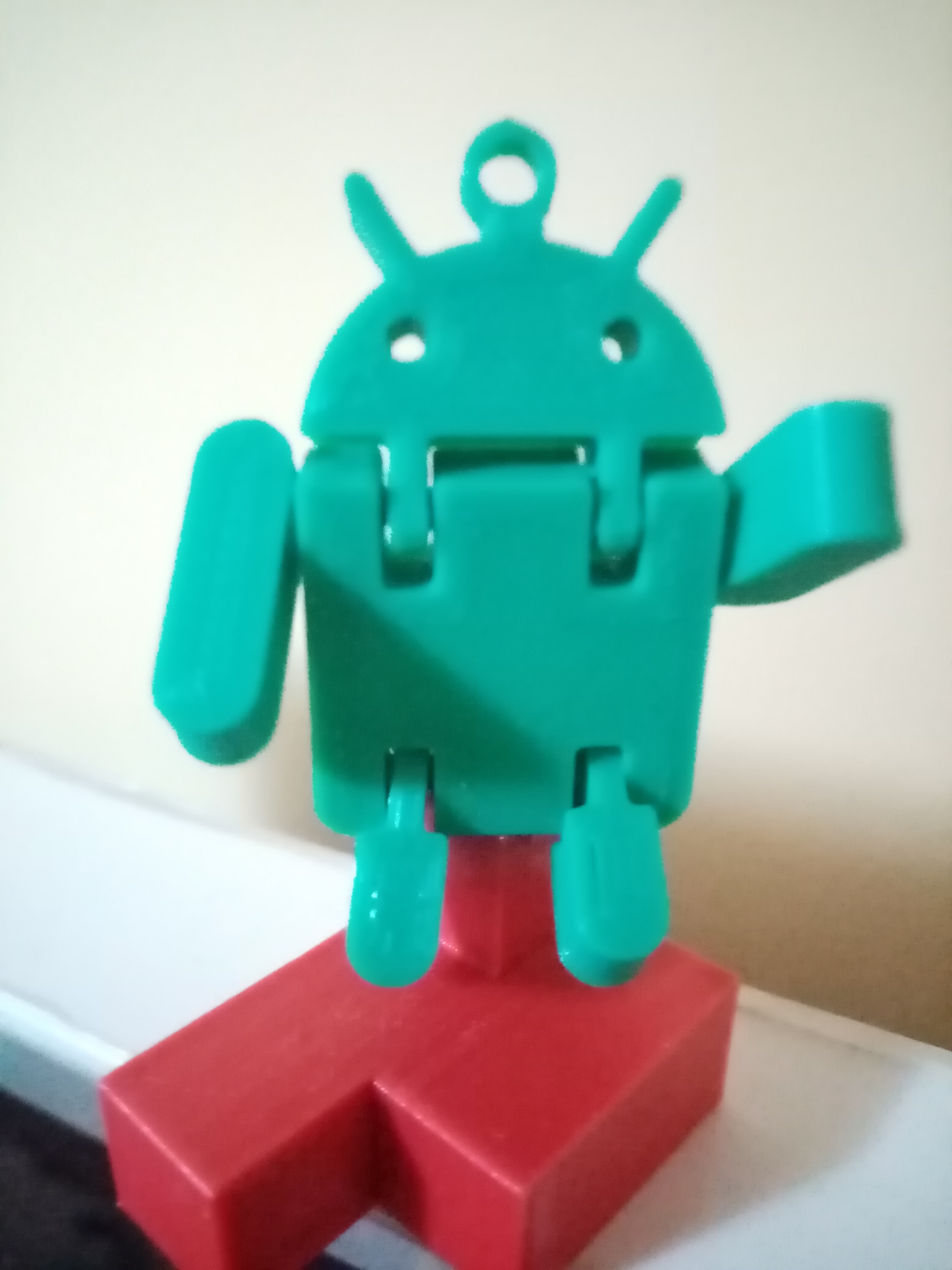 Download free STL file Android Keychain • Design to 3D print ・ Cults