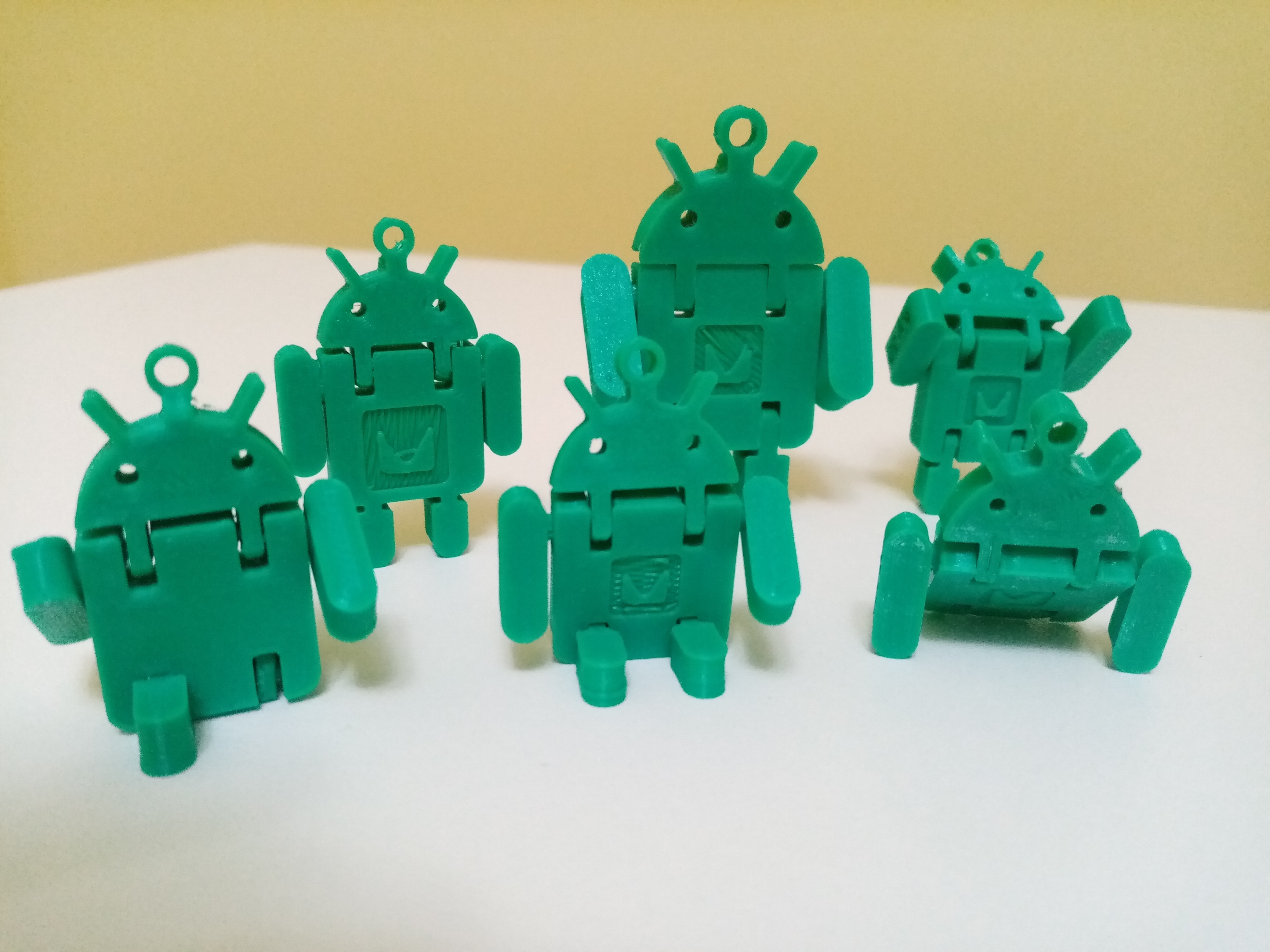 Download free STL file Android Keychain • Design to 3D print ・ Cults