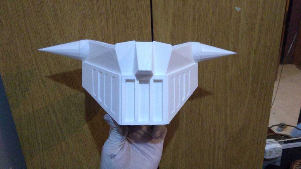 STL file Mask MAZINGER Z 🤖・Model to download and 3D print・Cults