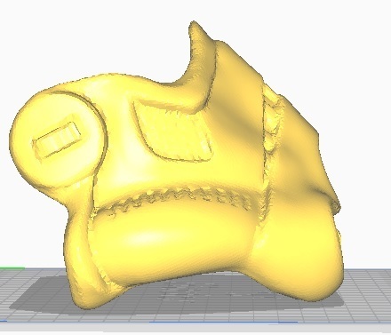 STL file STORMTROOPER HALF FACE MASK・3D printable model to download・Cults