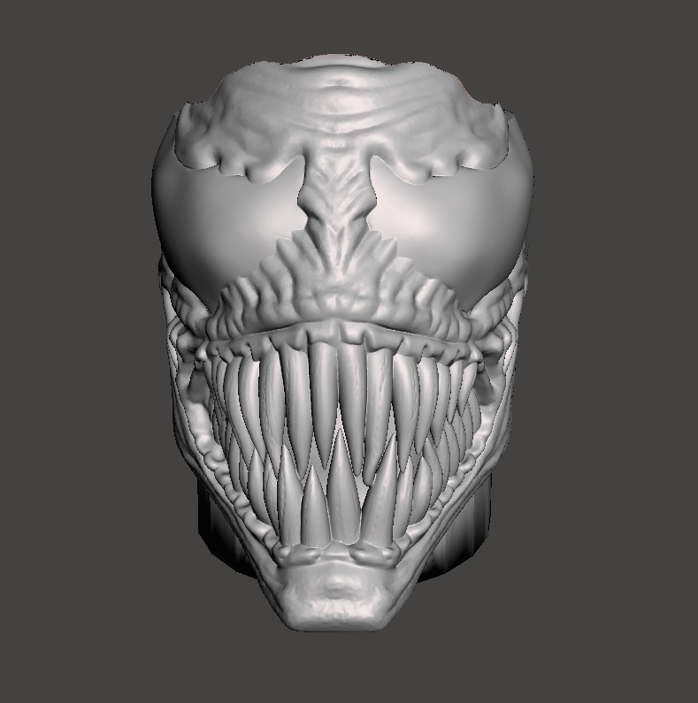 STL file VENOM MATTE・3D print model to download・Cults
