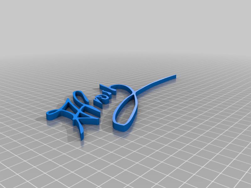 Free STL file Alain Prost Signature・3D printer model to download・Cults