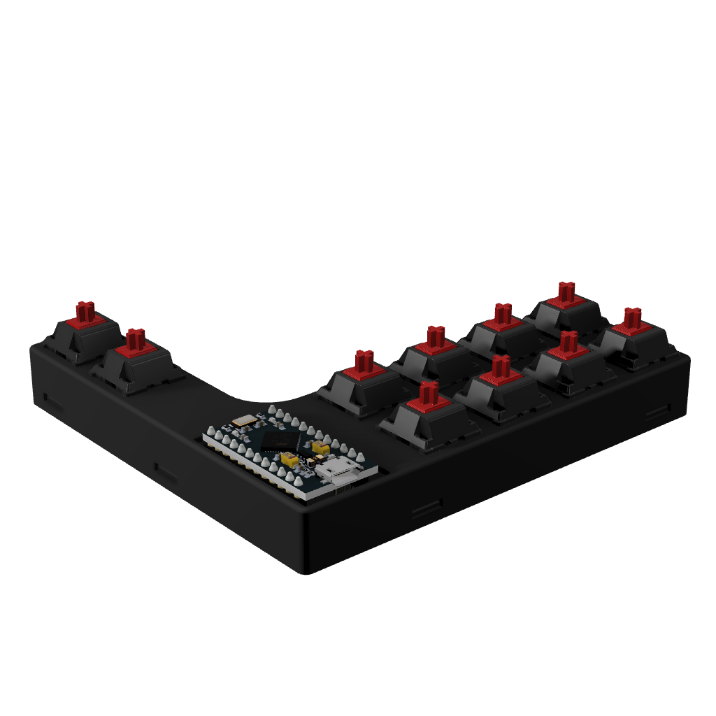 STL file Programmable keypad・3D printer model to download・Cults