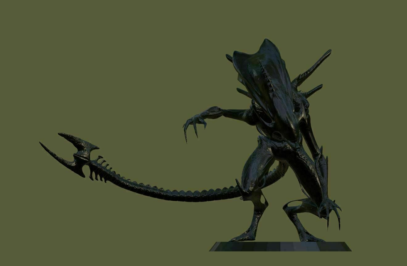 STL file Xenomorph Ranger・3D printable design to download・Cults
