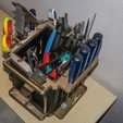 Download free 3D printer templates Rotating Tool Caddy ・ Cults